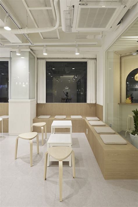 [no 2711 페이지2726] 화이트and우드톤 깔끔한 디자인의 35평 카페인테리어 California Styles Interior Minimal Interior