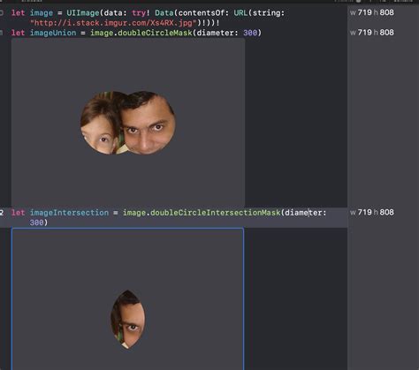 ios how to get the intersection of two cgpath stack overflow