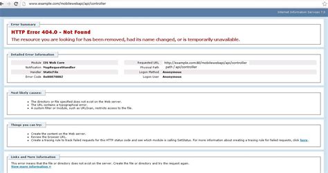 C Owin Middleware Did Not Call Any Api Controller On Production Server Stack Overflow