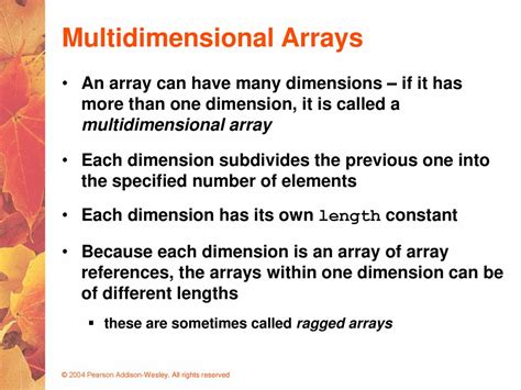 2d Arrays October 12 2007 Coms 207 Programming I In Java Ppt Download