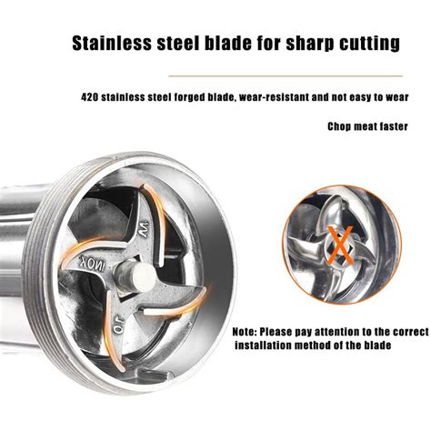 Badu Bg Машина за пълнене на колбаси Клизма Ръчен резервоар за месомелачка Кайма за колбаси