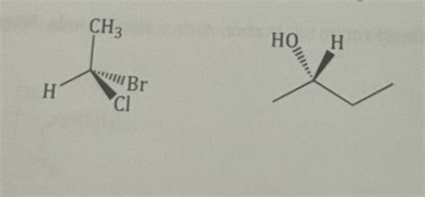 Solved Give The Absolute Configurations Of The Following Two