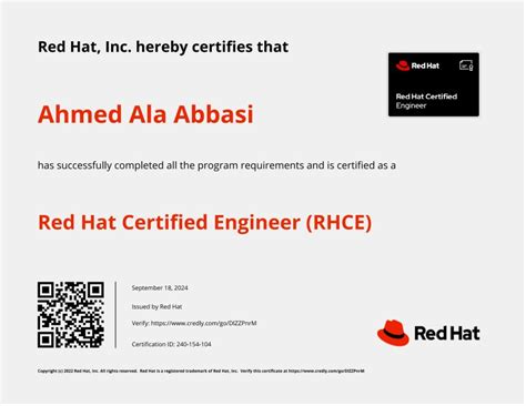 Ahmed Ala Al Abbasi On Linkedin Rhce Redhat Devops Automation Ansible Linux