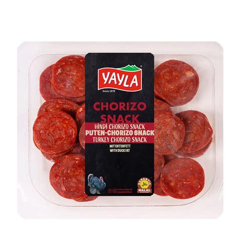 Turkey Chorizo Snack Option Yaylade
