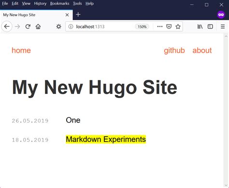 Ii TGIH Themeless Gitless Introduction To The Hugo SSG A Hugo Tutorial