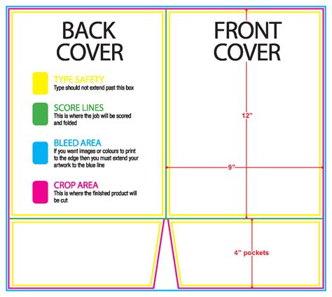 Standard Folder Template Presentation Folder Template Williamson