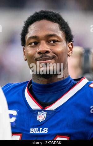 Buffalo Bills Wide Receiver Stefon Diggs 14 After A Nfl Game Against