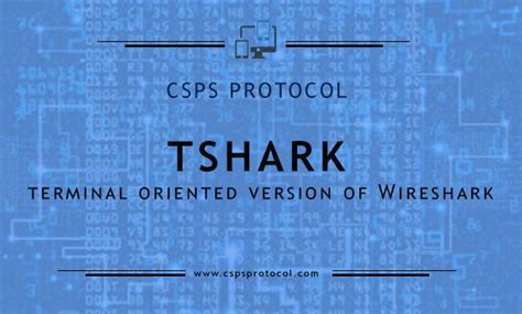 Wireshark в Linux Консольный анализатор сетевого трафика Tshark