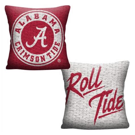 Alabama Official Ncaa Invert Woven Pillow By The Northwest Company 1