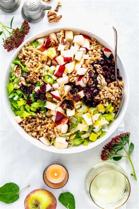 Farro Salad Healthy Seasonal Recipes