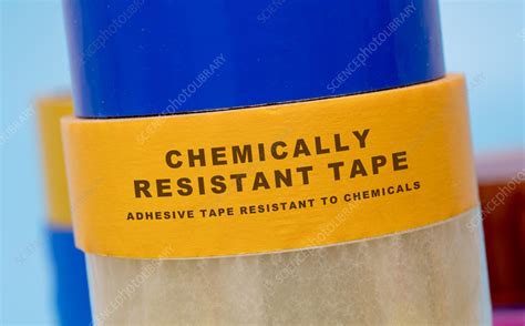 Chemically Resistant Tape Stock Image F0446331 Science Photo Library
