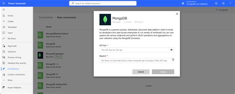mongodb connectors microsoft learn