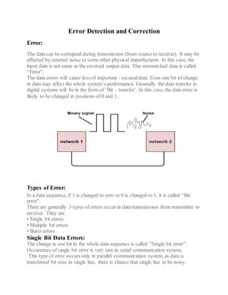 Error Dectation And Correction DOCX
