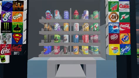 Food And Drinks Vending Machine Free For Roblox Game Download