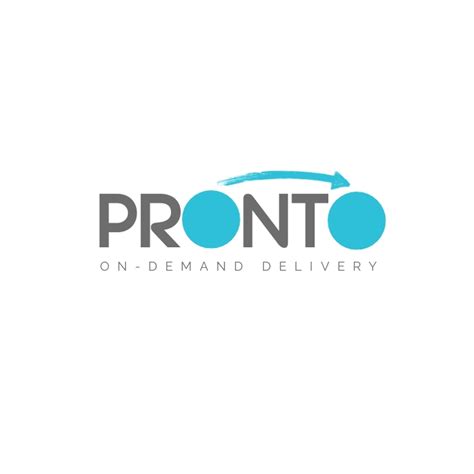 Pronto On Demand Delivery Business Logo Template Postermywall
