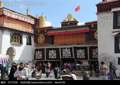 大昭寺正门前高清图片下载 红动中国