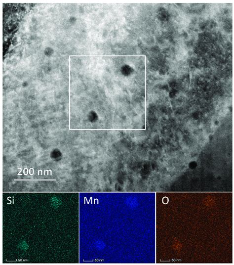 haadf stem images showing a particle decorations in the download