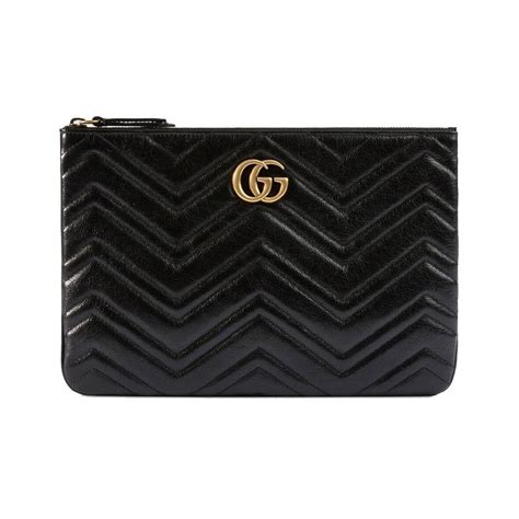 [새상품] 구찌 Gg 마몬트 마틀라쎄 파우치 클러치백 헬로마켓