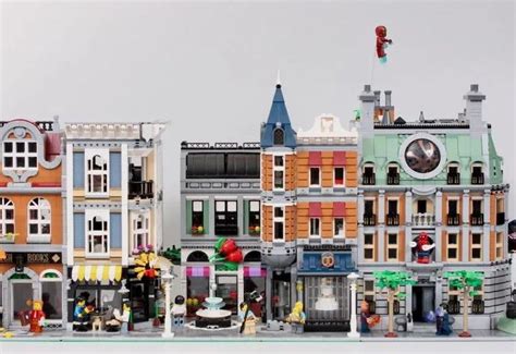 将乐高漫威76218至圣所与街景系列组合起来！ 知乎