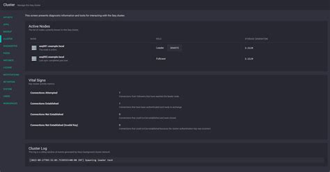 Cluster Page Diagnostic Improvements · Issue 1970 · Datalustseq Tickets · Github