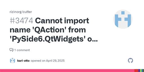 Cannot Import Name Qaction From Pyside6qtwidgets On Macos · Issue
