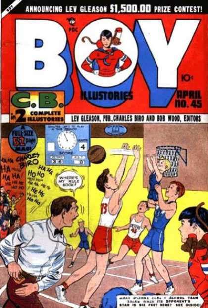 Boy Comics Covers