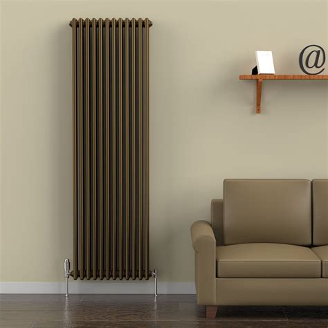 Sale Lux Heat Column Antique Brass Vertical Radiator