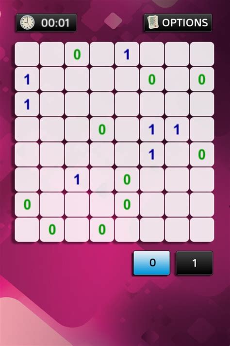 Binary Sudoku Puzzle Lite The Original By Eigensteil Bv