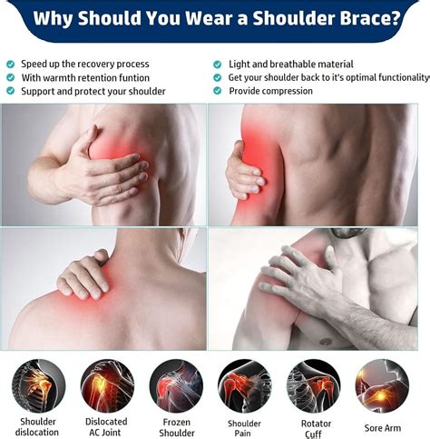 Buy Shoulder Brace With Pressure Pad Light And Breathable Neoprene