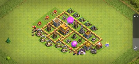 Town Hall Level 5 Trophy Base
