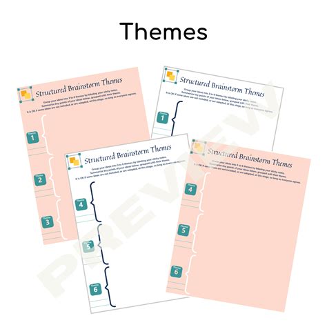 Structured Brainstorming Exercise The Treasure Hunt Builder