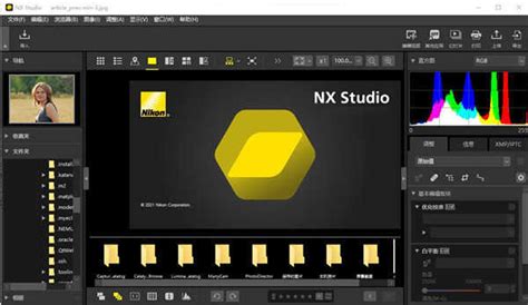 图像编辑处理软件 尼康工坊 Nx Studio V180 免费版 哔哩哔哩