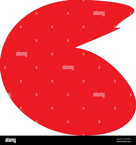 Random Curvy Squiggle Freehand Abstract Shape Squiggle Wriggle Distortion Deformation