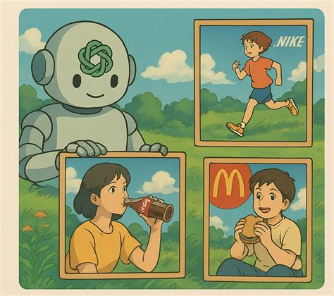 Chatgpt 4o теперь рисует в стиле Ghibli новый тренд в рекламе