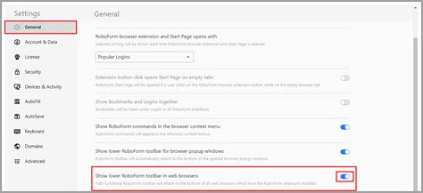 How To Enable The RoboForm Lower Toolbar Chrome Edge And Firefox RoboForm Help Center