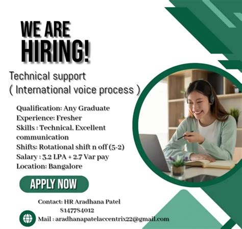 Aradhana Patel On Linkedin Hiringalert Hiringfresher Freshers Anygraduate Technicalvoice