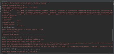 Problem In Generating Matchesfbin Of Releasev20 Python Demo Tutorial · Issue 2106
