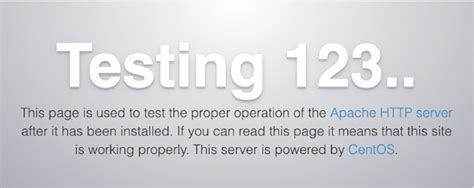 cài đặt apache web server trên centos 7 install apache web server on