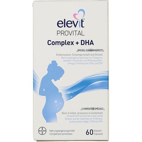 Elevit Provital Omega3 Kapseln 60 Stück Ottos