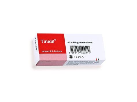 Tinidil 5 Mg Sublingvalne Tablete Centarzdravlja