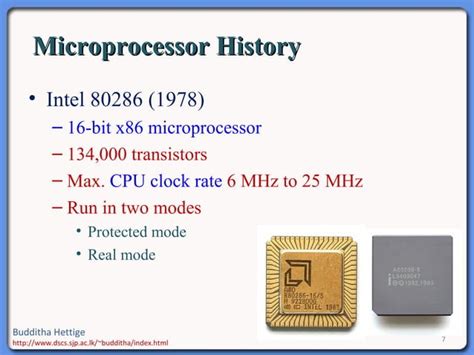 Computer System Architecture Lecture Note 4 Intel Microprocessors Ppt