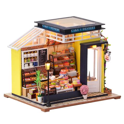 Diy Miniature Dollhouse Kit Tiny House Kit Crafts Mini