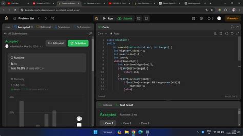 Sonu Parmar On Linkedin Day16 Binarysearch Dsa Leetcode Challenge