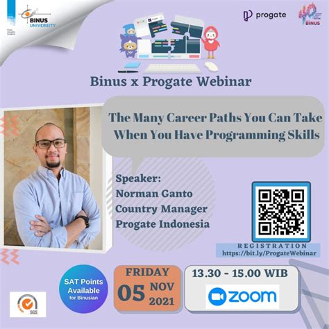 Binus X Progate Webminar Computer Science