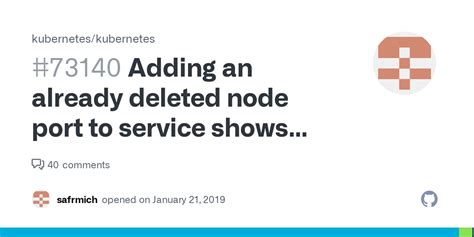 adding an already deleted node port to service shows already acquired error · issue 73140
