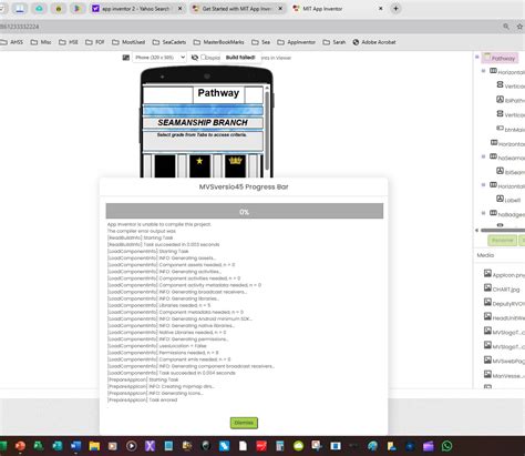 Build Error When Compiling Generating Icons Task Errored Mit App Inventor Help Mit App