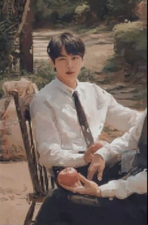 Kim Seok Jin Aesthetic Digital Art
