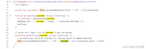 Cve 2022 33891 Apache Spark Shell 命令注入漏洞分析 Csdn博客
