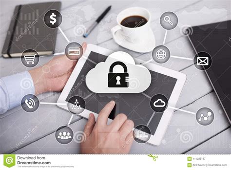 Cyber Security Data Protection Information Safety And Encryption