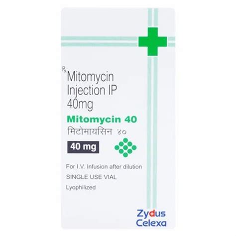 Mitomycin 40mg Injection Mitomycin 40mg Zydus Cadila At Rs 2500